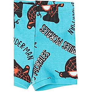 Amazon Essentials Disney | Marvel | Star Wars Boys' Pajama Set (Previously Spotted Zebra), Pack of 2, Marvel Miles Morales, 12