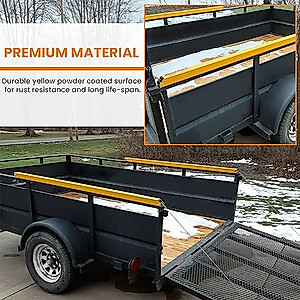 2-Sided Assist System Compatible with Tailgate Utility Trailer Gate&Ramp, Trailer Tailgate Ramp Lift Assist System Maximum 400 Lbs Load Capacity