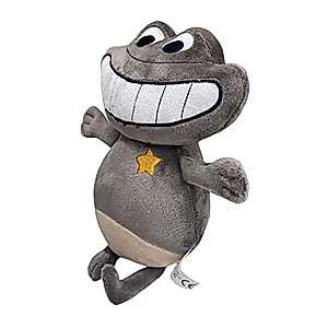 Garten of Banban Plush - 8" Sheriff Jeff Plushies Toy for Game Fans Gift - Horror Stuffed Figure Doll for Kids and Adults - Great Easter Basket Christmas Stocking Stuffers Choice (Sheriff Jeff)