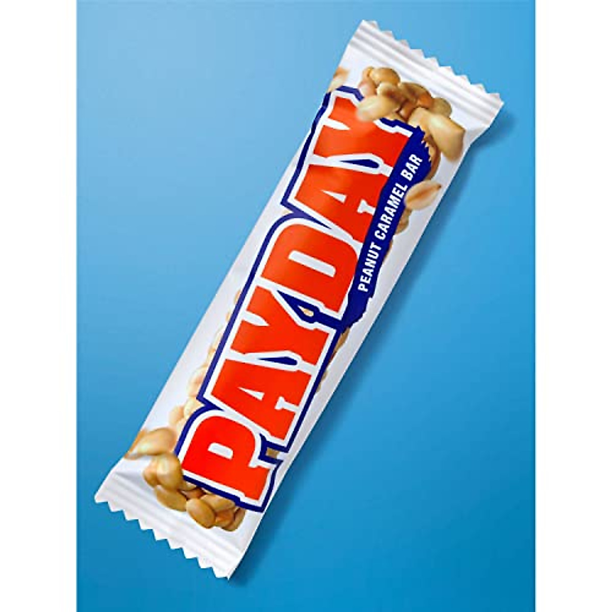 PAYDAY Peanut Caramel Movie Snack, Bulk, Individually Wrapped Candy Bars, 1.85 oz (24 Count)
