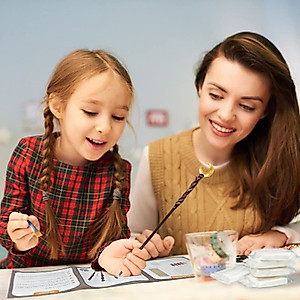 Magic Wand Making Kit for Kids Adults DIY Craft Set Wizard Birthday Party Supplies Make Your Own Wands 24-Piece