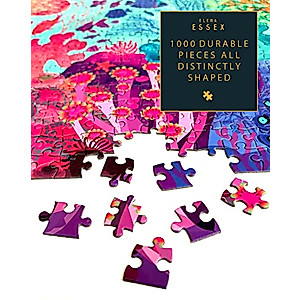 Elena Essex 1000 Piece Puzzle for Adults - Woodland Magic, Desert Hideout, Autumn Wheel, Winter Wheel, Dream Away (Ocean Deep)
