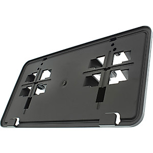 Garage-Pro Front License Plate Bracket Compatible with Ford F-150 2015-2017 with Side Bumper Cover SuperCab/SuperCrew Cab