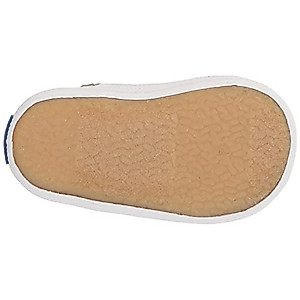 Keds Baby Champion LACE Toe Cap Tstrap Sneaker, Champagne Metallic, 3 US Unisex Infant