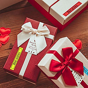 6 Pack Compatible with Brother P Touch 12mm 0.47 Inch Laminated TZ Label Maker Tape TZe TZ Label Tape for Brother Ptouch PT-D220 PT-D210 PT-H110 PT-D410 D600, White/Silver/Red/Blue/Yellow/Green