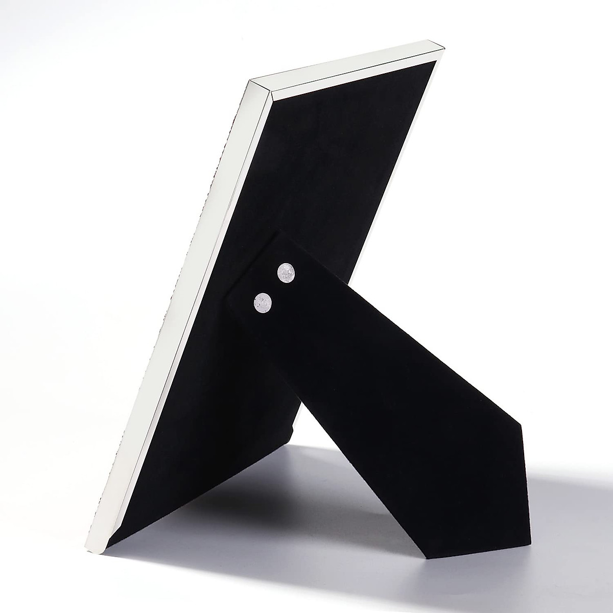 5x7 Picture Frame High-grade Metal Tabletop Photo Frames Smooth Finish Display Pictures Ideal Gift to Family and Friends（Red Glitter）