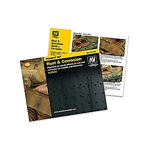 Vallejo Rust & Corrosion Pigment Set 4 x 35ml Paint