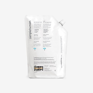 simplehuman Citrus Blossom Dish Soap Refill Pouch, 34 Fl Oz, Pack of 6