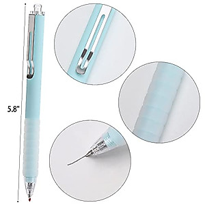 LoveBB 10 Pcs Fine Point Ballpoint Pens 0.5mm Black Ink Smooth Writing Pens Ball Point Pen for Office Worker, Student