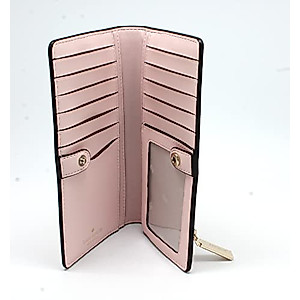 Kate Spade New York Staci Large Slim Bifold Wallet In Light Rose