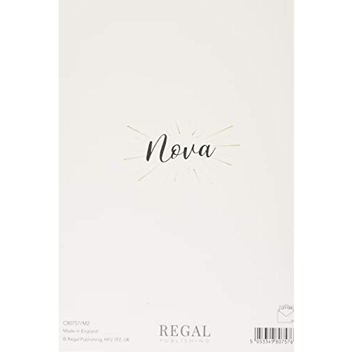 Regal Publishing Modern Birthday Card Daughter in Law - 9 x 6 inches -