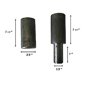 3" Inch Weld On Barrel Hinge for Metal Gates and Doors