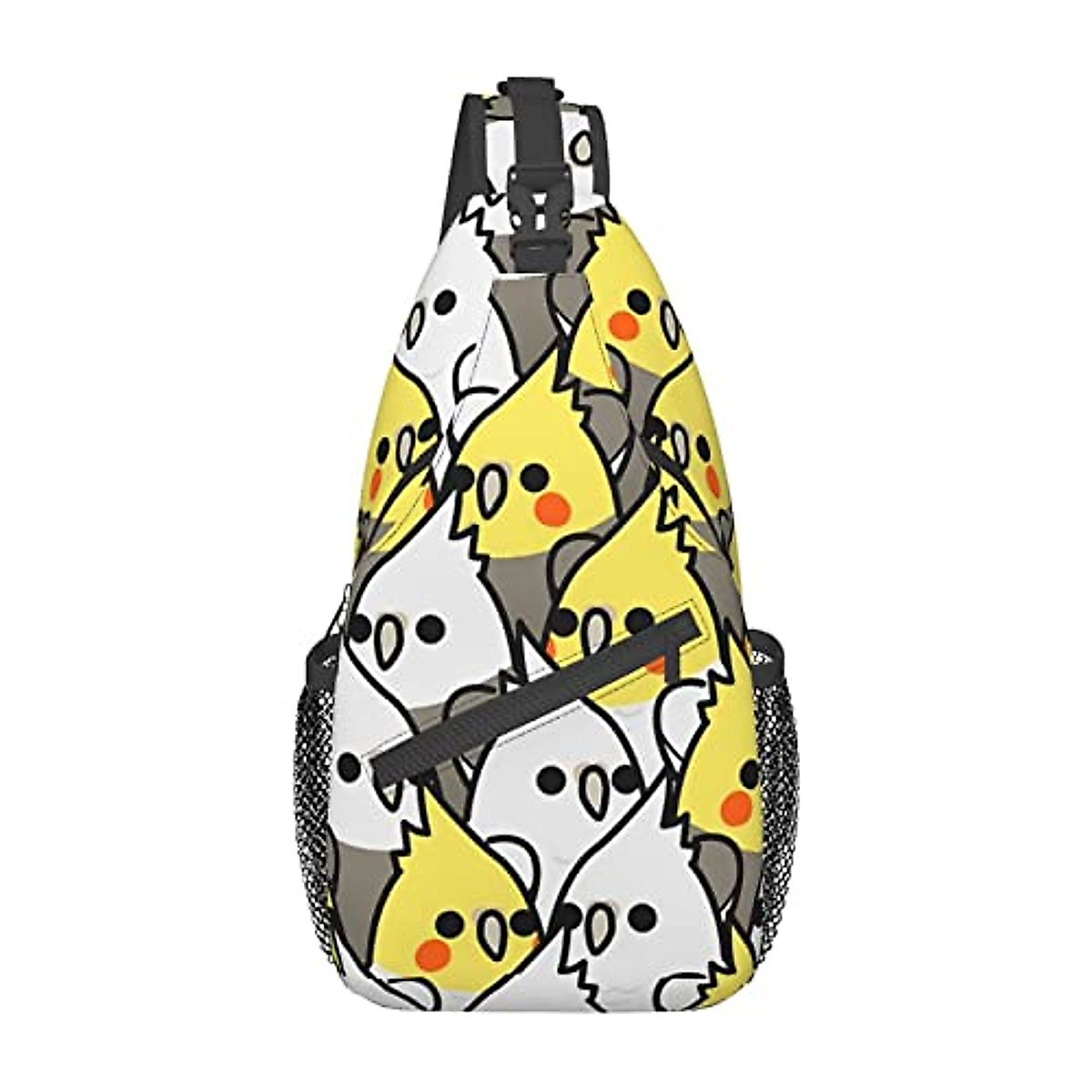 Too Many Cockatiel Sling Bag Crossbody Backpack Hiking Travel Daypack Chest Bag Shoulder Bag for Women Men