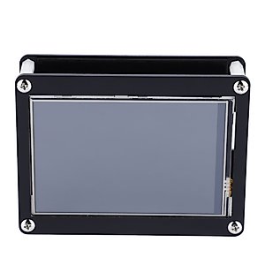 4 Inch TFT , 480x320 Resolution Touch Display with Protective Acrylic Case , SPI interface Designed for Raspberry Pi A , B , B and Raspberry Pi 2 , 3 & Raspbian