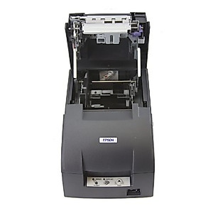 Epson TM-U220B, Impact, Two-color printing, 6 lps, Ethernet, Auto-cutter, Auto-Status, PS-180 Power supply, Dark Gray