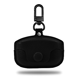 Geiomoo Leather Case Compatible with Sony WF-1000XM4, Soft Portable Protective Cover (Black)