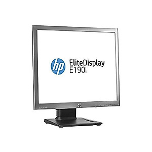 HP E4U30A8#ABA EliteDisplay E190i 18.9'' LED-Backlit LCD Monitor, Silver (Renewed)