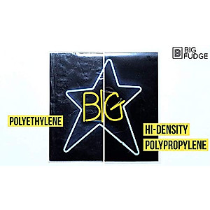 BIG FUDGE Vinyl Record Sleeves Bundle - 50x Record Outer Sleeves Plus 50x Record Inner Sleeves - Crystal Clear Album Sleeves and Rounded Acid Free LP Sleeves for 12" Records