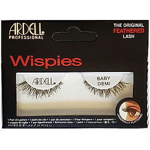 (Pack of 4 Pairs) Ardell Baby Demi Wispies, Black