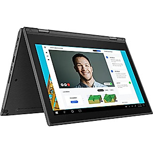 Lenovo 300e 11.6" 2-in-1 Touchscreen Winbook (Intel N4120, 4GB RAM, 64GB Storage, Stylus, Webcam) Ruggedized, Water Resistant, Convertible Education Laptop, IST Computers Pen, Windows 10 / 11 Pro