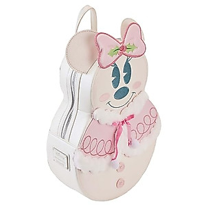 Loungefly Disney Minnie Mouse Pastel Snowman Mini Backpack