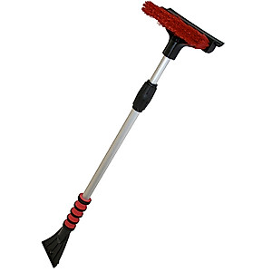 Mallory 581-E Mallory Telescoping Sport Utility Snow Broom with 8" Head (Colors may vary)