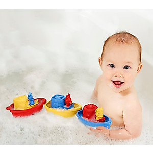 Green Toys Mickey Mouse Linking Boats - CB