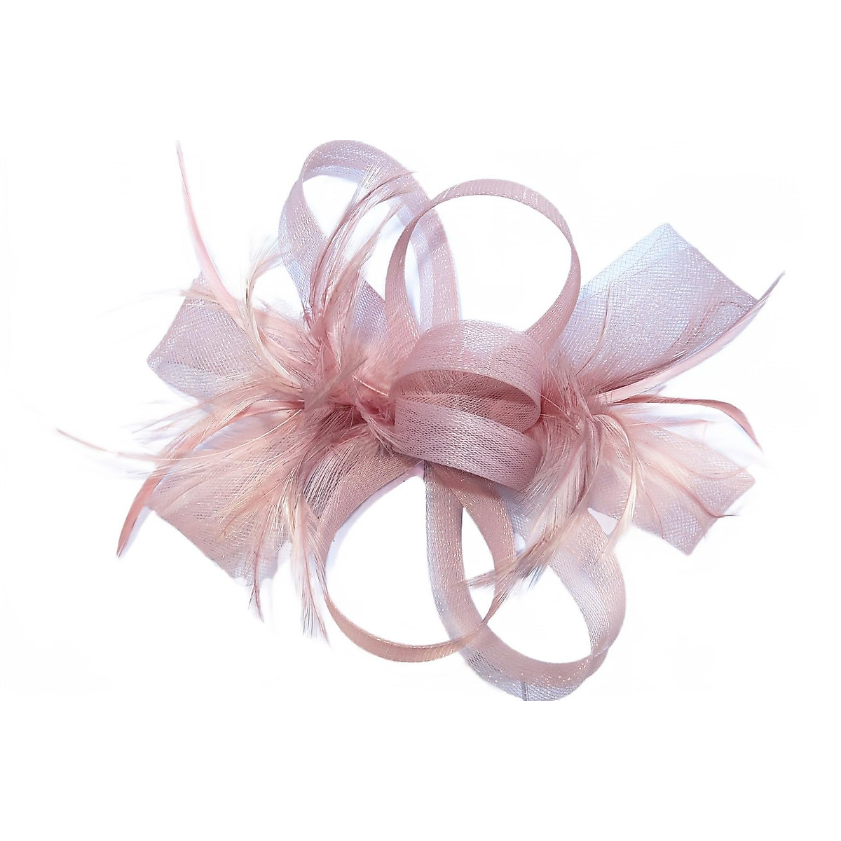 Litter Star Fashion Kentucky Derby Fascinators Hat Pillbox Cocktail Tea Patry Headband Veil Headwaer Hat Wedding for Women (Mesh-Dark Pink)