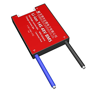 DALY BMS 14S 48V 60A Li-ion 3.7V Battery Protection Module PCB Protection Board with Balance Leads Wires BMS for 18650 Battery Pack 48V