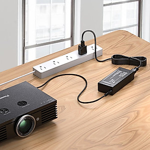 Basicvolt AC 100-240V to DC 12V 10A 8A 5A 3A 2A 1A Power Supply Adapter 12Volt 10Amp Barrel Connector Adaptor with 5.5mm 2.1mm Output Jack for LED Strip Light Tape 3D Printer