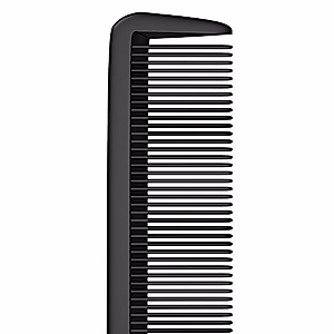 Hair Cutting Comb - Professional 8.75” Black Carbon Fiber Anti Static Chemical And Heat Resistant Hair Combs For All Hair Types For Men and Women - By Bardeau Essentials