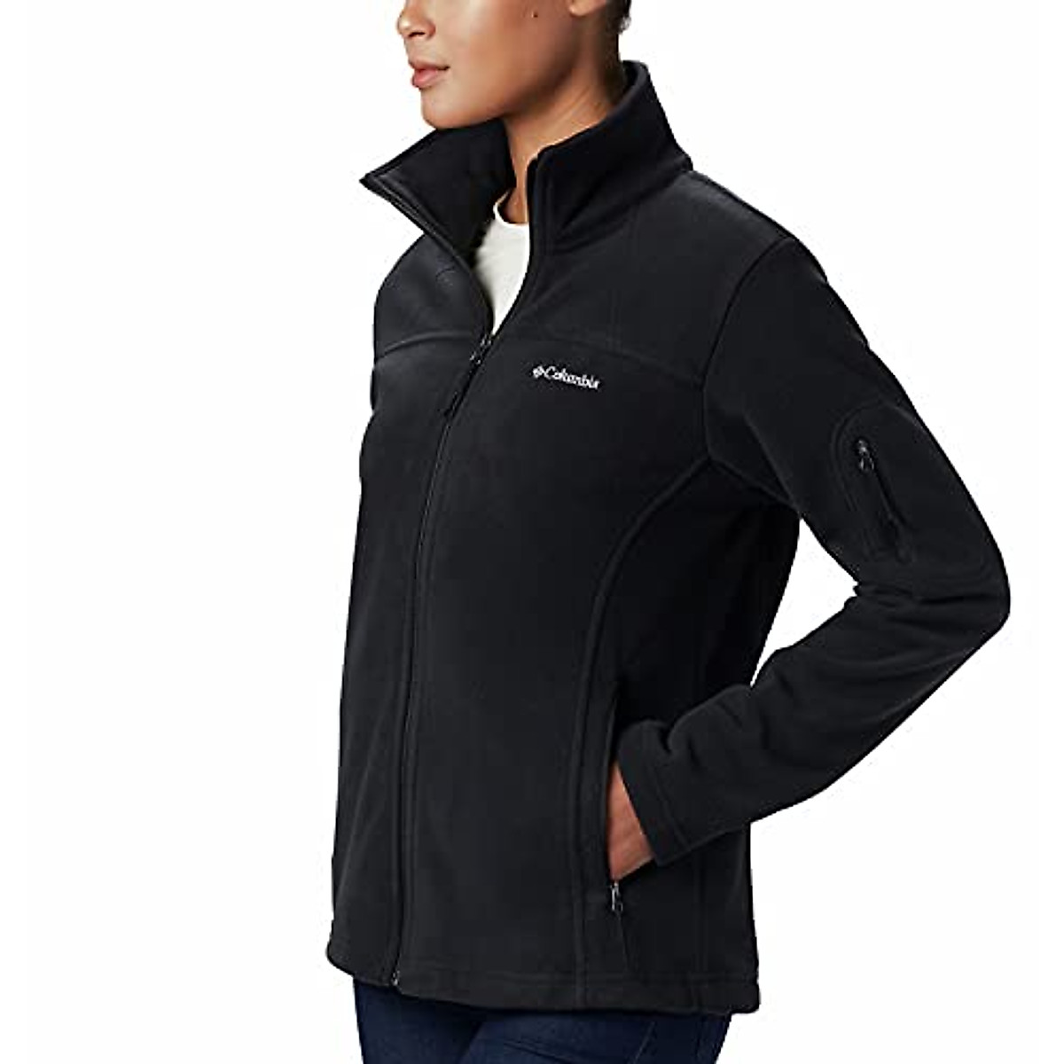 Columbia Women's Fast Trek II Jacket, Black, 2X Plus