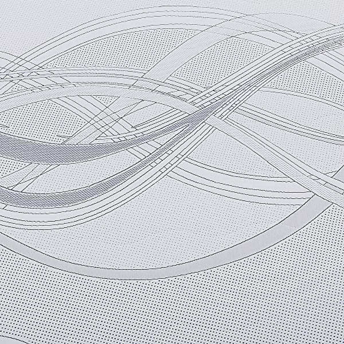 PrimaSleep 10 inch Hybrid Spring Mattress,Gel Memory Foam,White (Twin)