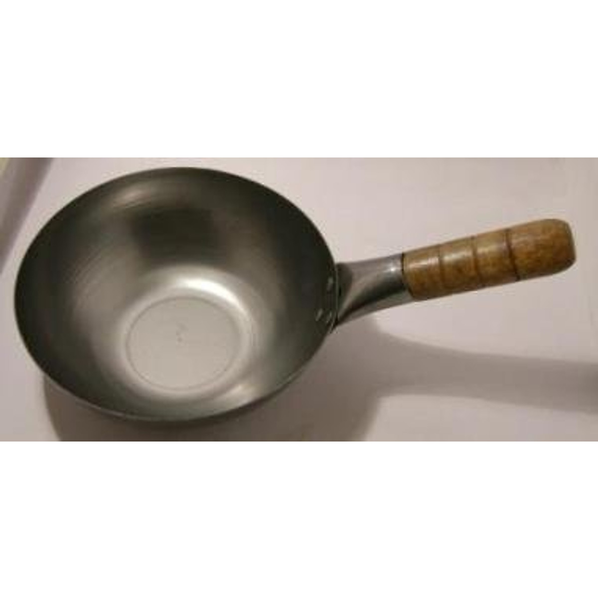 Kitchencookshop Carbon Steel Wok Flat Base 1209f, 10 Inches/25.5 Centimeters