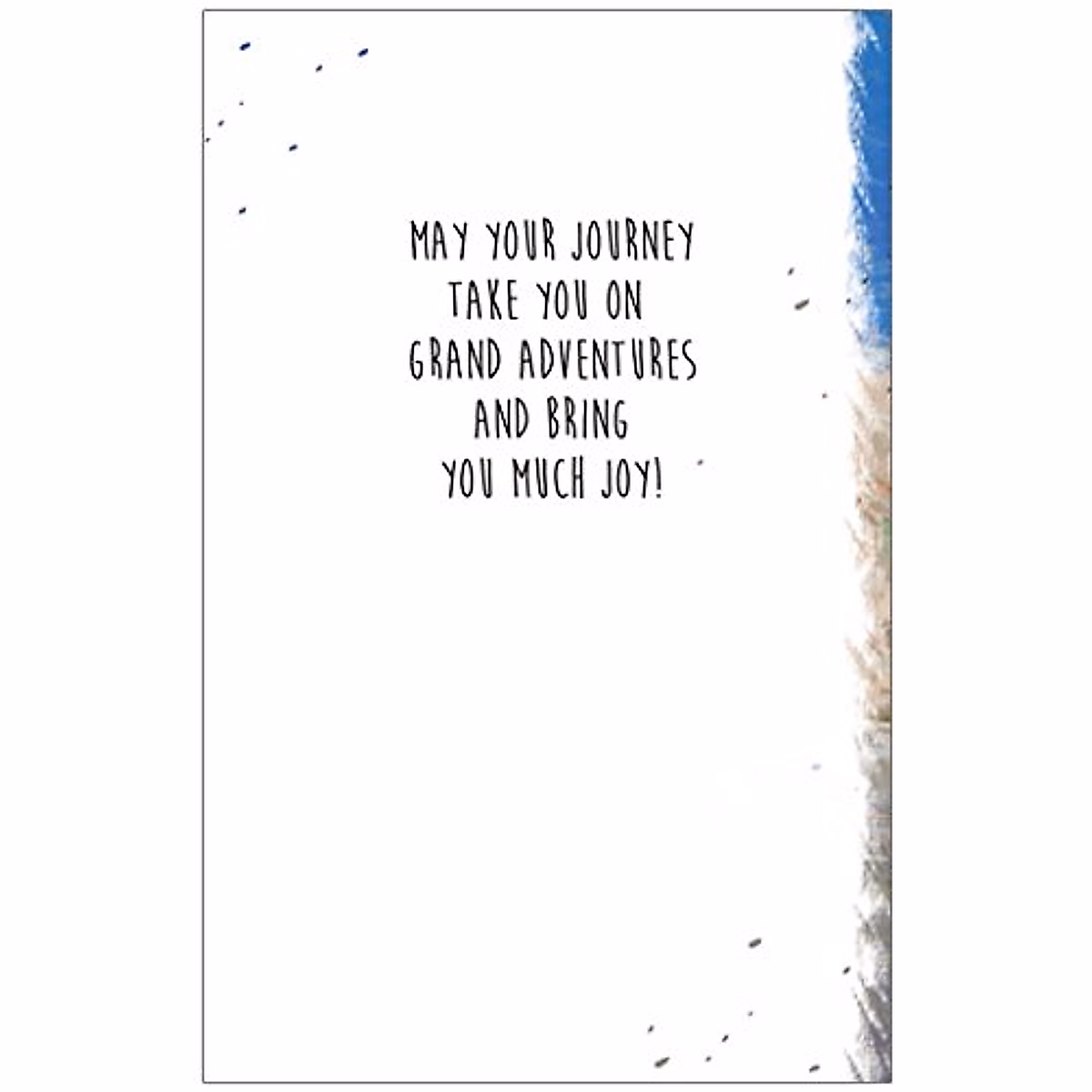 Smiling Wisdom - Retirement Journey Goodbye Greeting Card - Wherever You Go, Go with All Your Heart Gift Set - Chiffon Viscose Scarf - Woman Coworker Grad - Tan Blue Multi-colored (City)