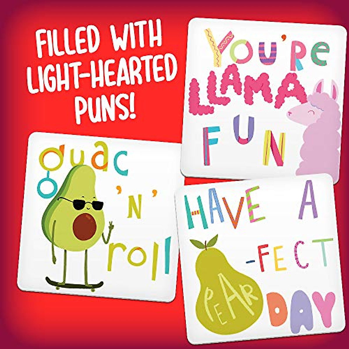 70 Motivational Cards for Kids - Lunchbox Notes - Inspirational and Encouraging Cards for Children - Funny Puns for Boys and Girls - Great for Parties, Schools, Bake Sales, Picnics