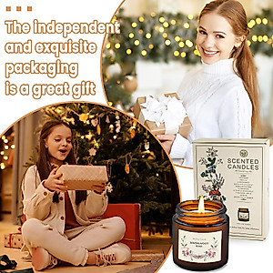 10 Pack Candles for Home Scented Aromatherapy Candles Gifts Set for Women, Natural Soy Wax Amber Candles Set, Birthday, Mother's Day, Christmas, Anniversary Present