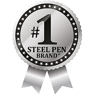 Zebra Pen G-450 Retractable Gel Pen, Black Brass Barrel, Medium Point, 0.7mm, Black Ink, 2 Count (Pack of 1) (49512), Black, Refillable