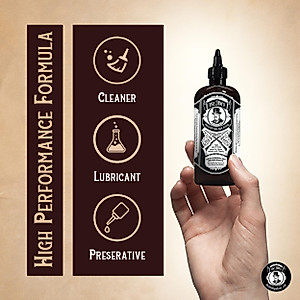 Dr. Jim's Prescription Gun Cleaner Lubricant and Protectant. Targets Carbon, Metals & Residue While Creating a Protective Barrier in and Outside of Your Gun. Made in USA