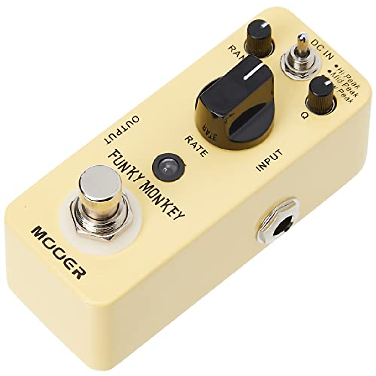 Mooer EQ Effects Pedal, 2.25 x 4.25 x 1.75 (Funky Monkey)