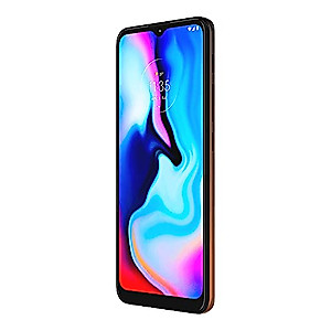 Motorola Moto E7 Plus XT2081-1, 64GB, 4GB RAM, 48MP Camera System, 6.5" inches, 5000 mAh LTE Factory Unlocked Smartphone - International Version (Twilight Orange)