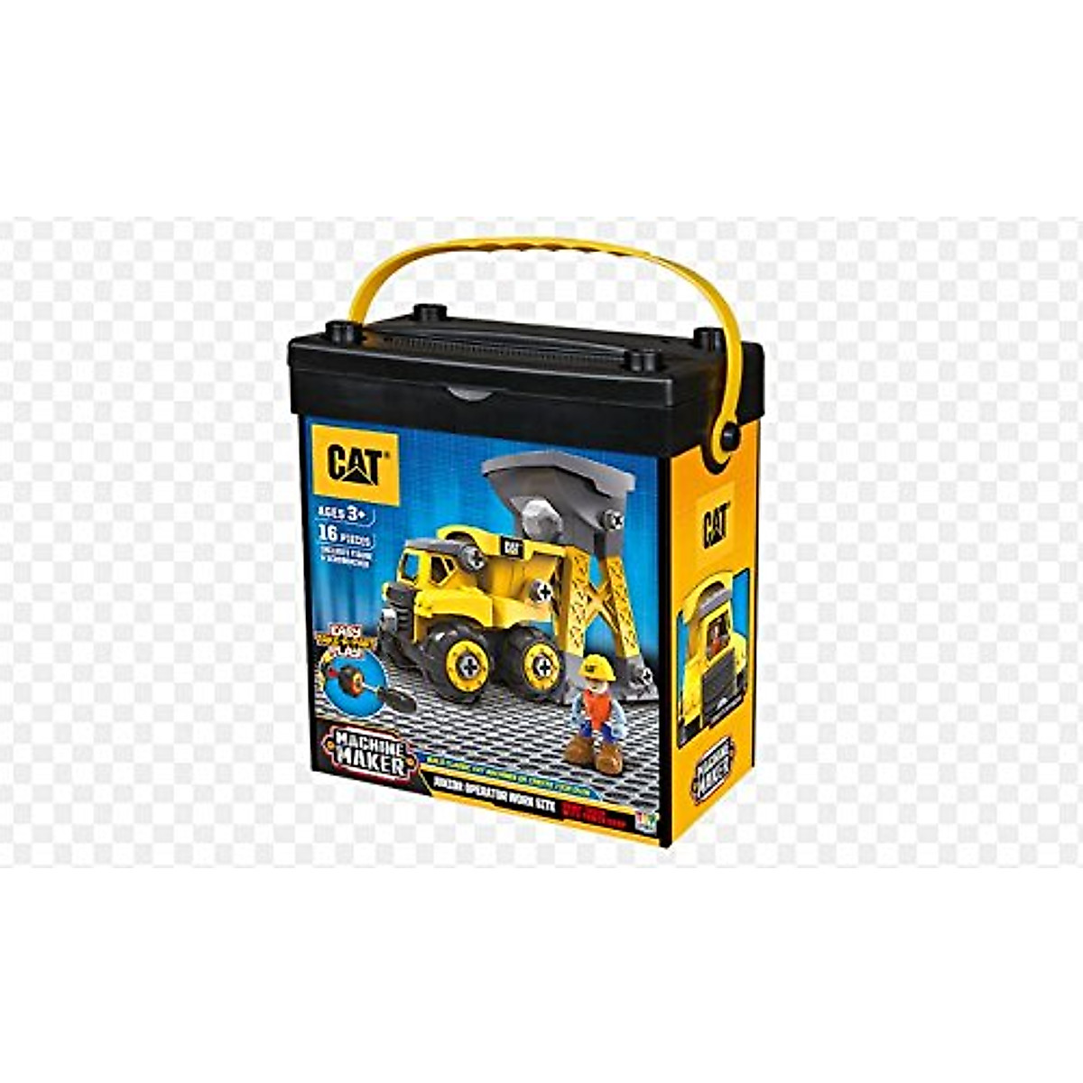 Toy State Caterpillar CAT Junior Operator Dump Truck Construction Vehicle