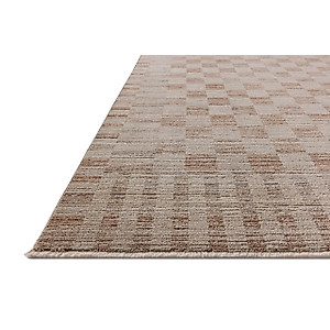 Loloi Amber Lewis Cali Collection CIL-06 Brick/Natural 6'-7" x 9'-2" Area Rug
