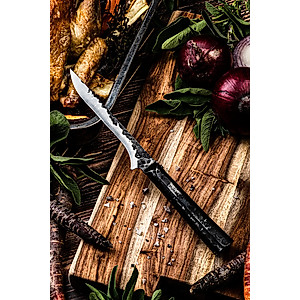 Forged Brute Boning knife, 5.9 inch, handmade, in wooden giftbox