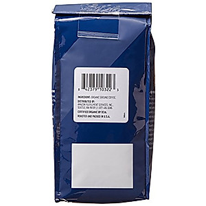 AmazonFresh Organic Fair Trade Sumatra Ground Coffee, Dark Roast, 12 Ounce
