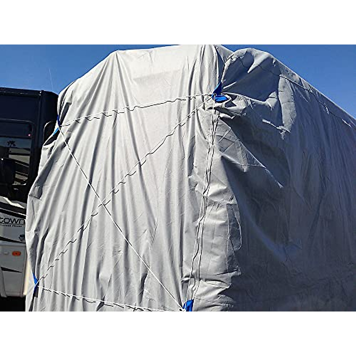 CarsCover Waterproof Class B RV High Top Conversion Van Cover Fit up to 21ft (252 inch) Sprinter, Minibus, Winnebago Era, Roadtrek, Airstream Interstate, Great West, Leisure Travel, Pleasure-Way