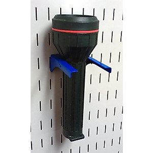 Wall Control Pegboard 2in Handle Pegboard Bracket Slotted Metal Pegboard Hook Pegboard and Slotted Tool Board – Blue