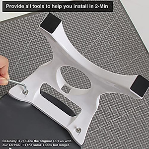 LOPASA 7'' Stand Legs Compatible with Cricut Maker 3/ Maker/ Explore 3/ Explore Air 2, Cricut Accessories and Supplies for Double Machine Organization and Storage, Cutting Machine Organizer for Save Space