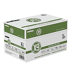 Boise OX-9007 X-9T Multipurpose Paper, 20-lb., 11 x 17, 2,500 Sheets/ream