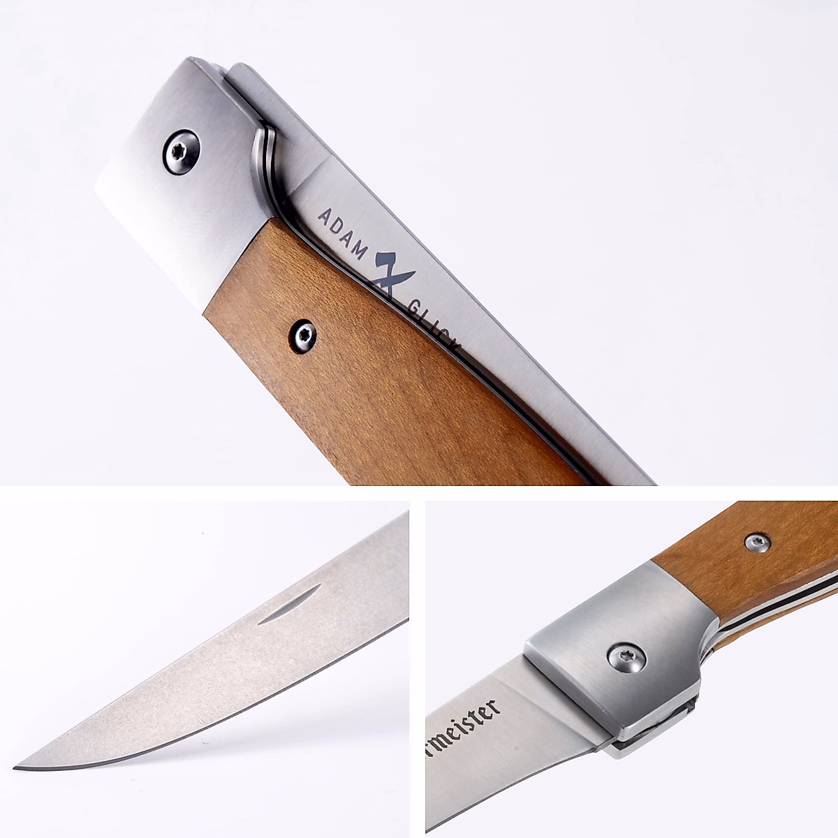 Messermeister Adventure Chef Folding 6” Fillet Knife - German Steel & Carbonized Maple Handle - Rust Resistant & Easy to Maintain